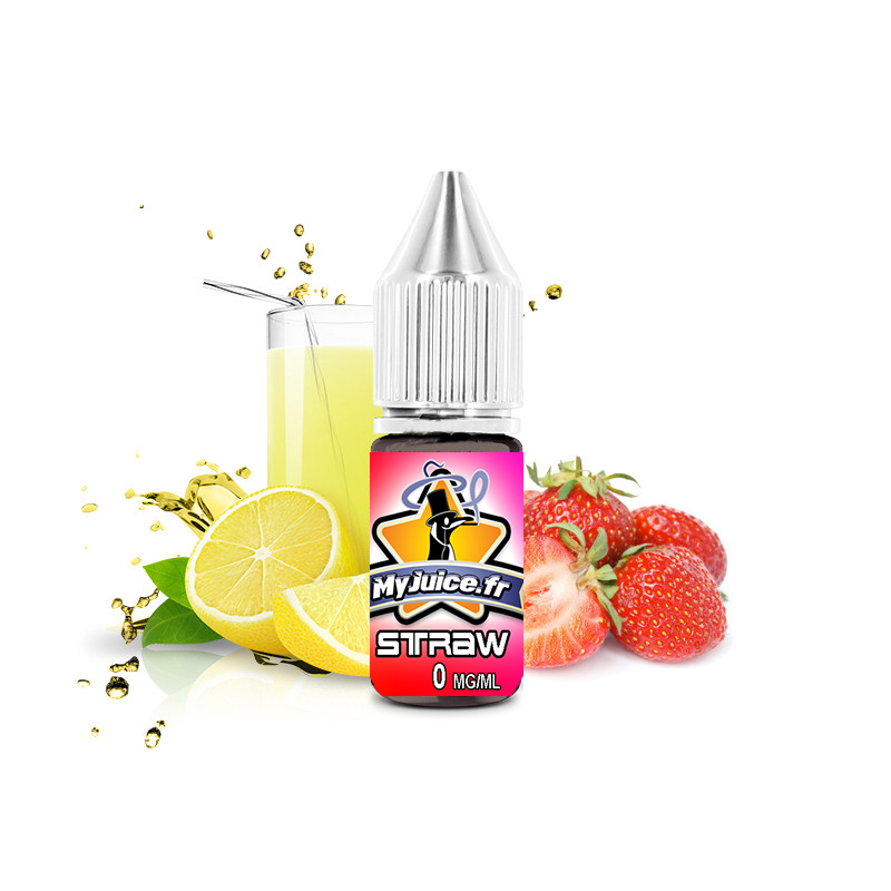 Straw Myjuice 10ml – Infinitevap boutique de cigarette électronique Dijon