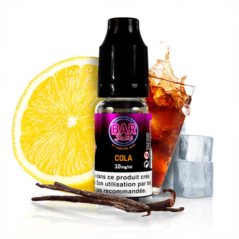 Cola 10ml - Vampire Vape Bar Salts – Infinitevap boutique de cigarette ...
